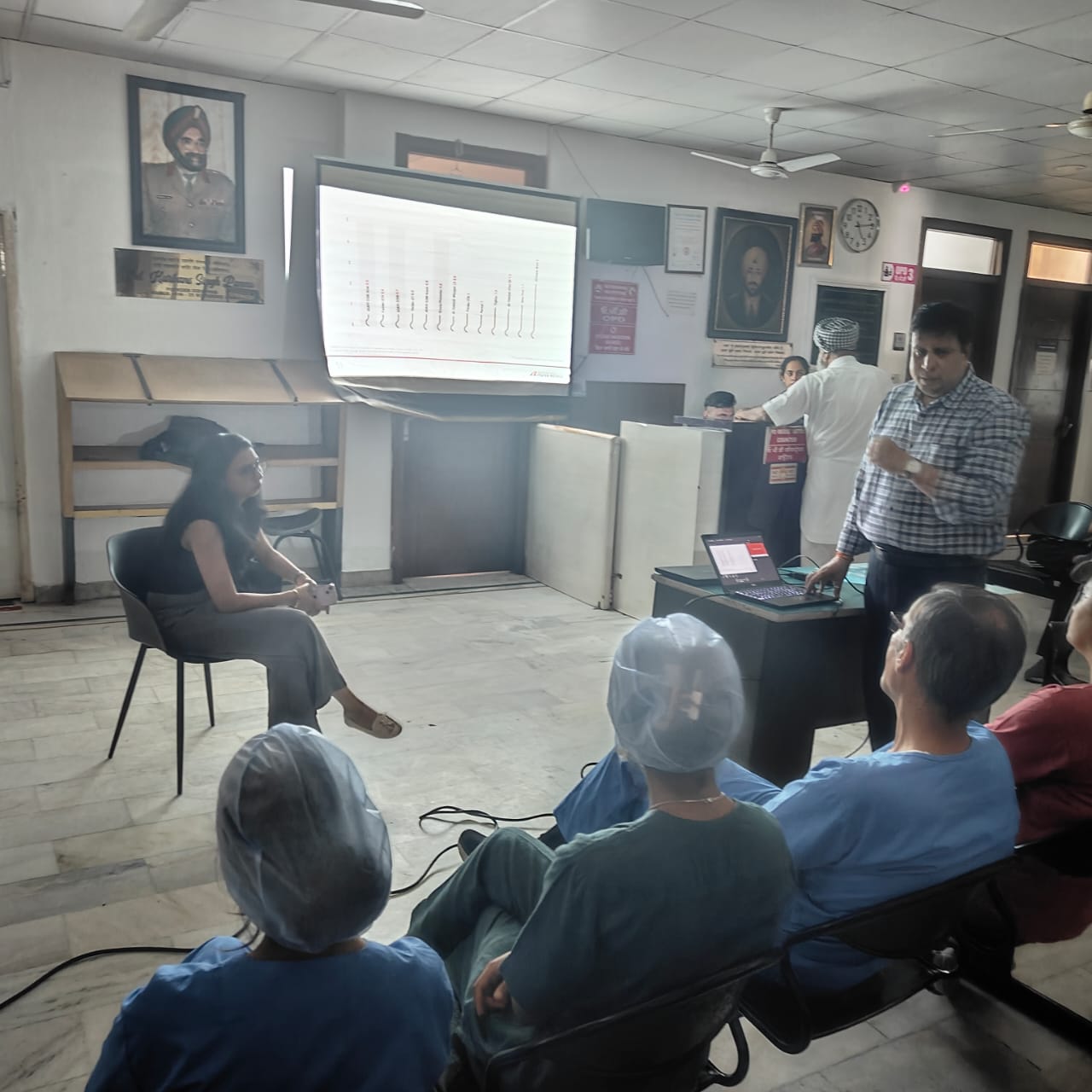 Presentation and ETOSS session at Janta Hospital,Amritsar, India on ...