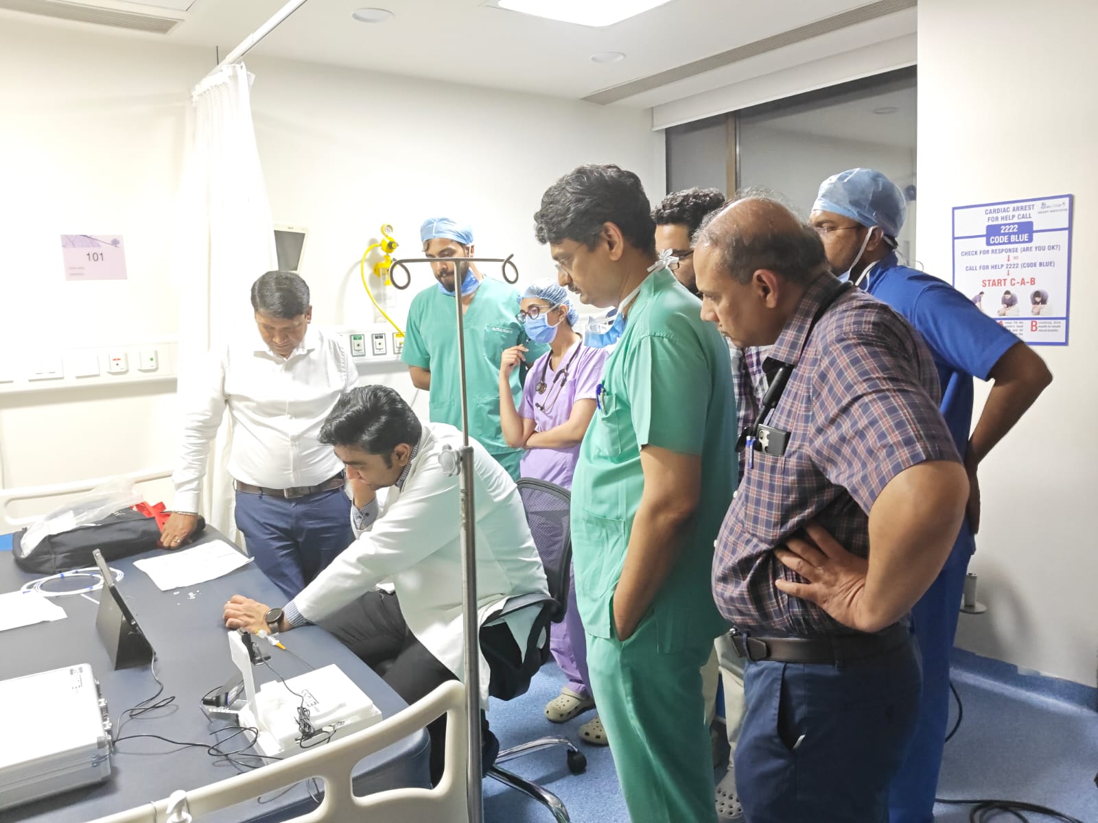 Demonstration of Asahi Intecc portfolio at Apollo Hospital Ahmedabad ...