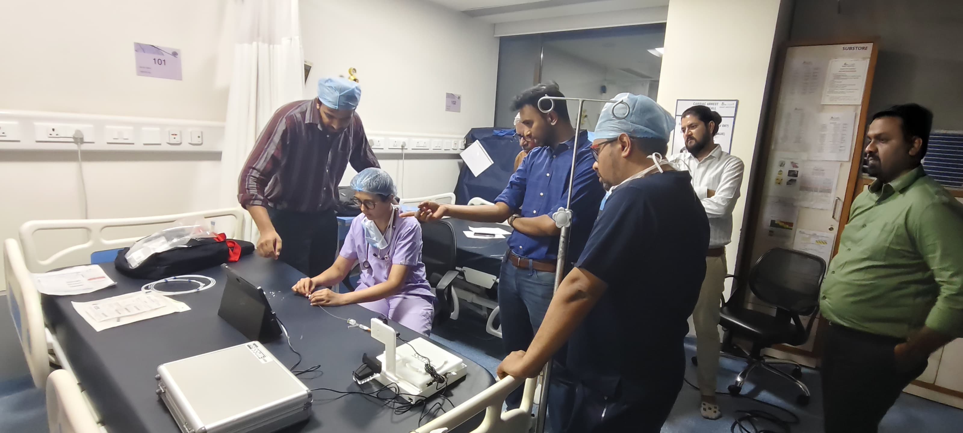 Demonstration of Asahi Intecc portfolio at Apollo Hospital Ahmedabad ...