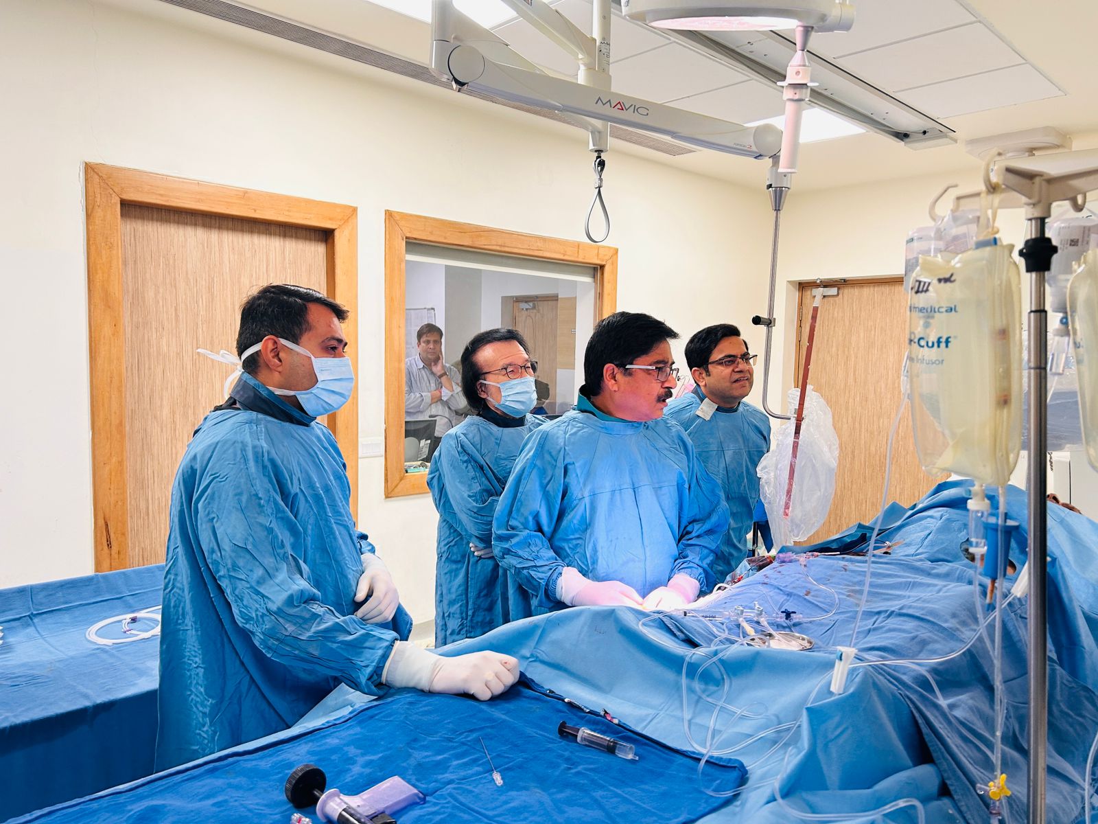 CTO Workshop by Dr. PK Goel and sensei Dr. Yamane at Medanta Hospital ...